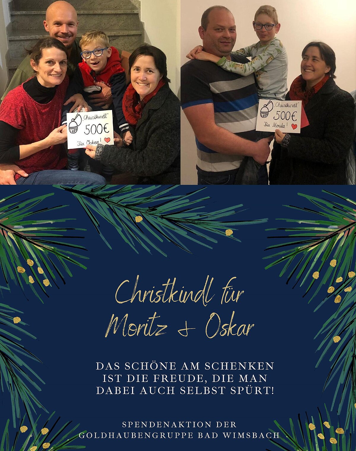 Das Christkind gibt es auch in Bad Wimsbach-Neydharting: OÖVP Bad ...