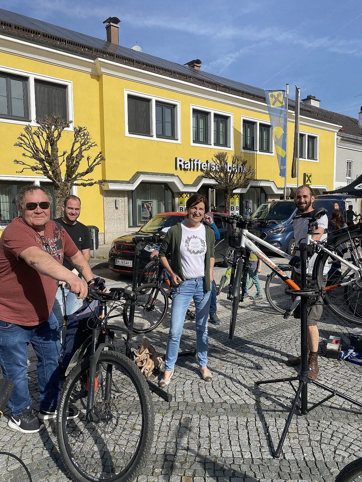 Jo, mia san mit'm Radl do!: OÖVP Bad Wimsbach-Neydharting